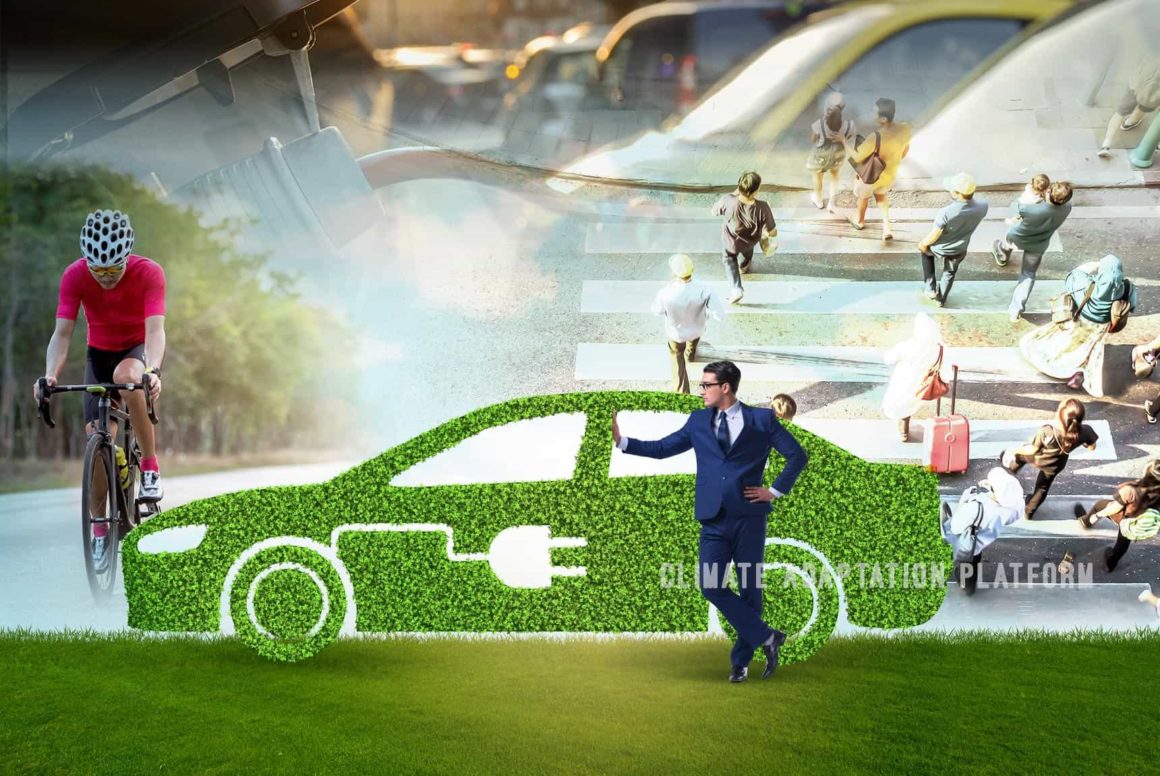 Climate Crisis Solutions Combo - Electric Cars and Lifestyle Changes
